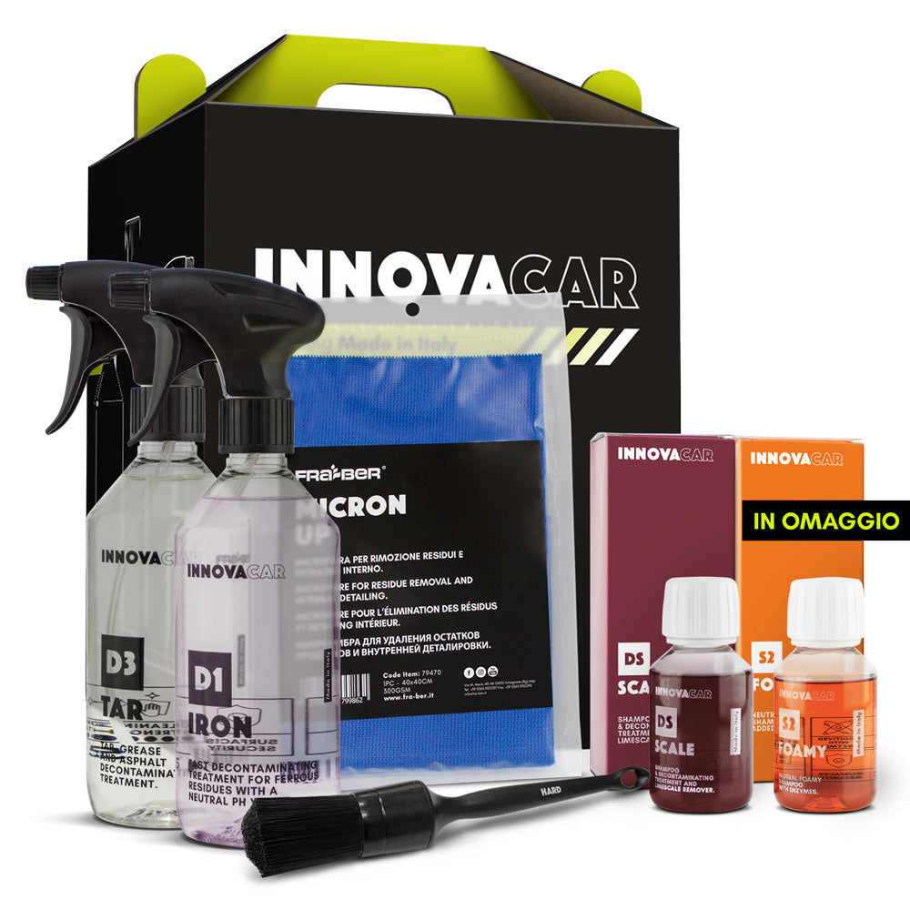 Innovacar's Car Detailing Chemical Decontamination Kit - INNOVACAR